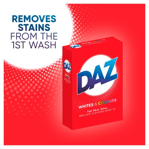Daz Washing Powder For Whites & Colours 80 Washes - Morrisons Online ...