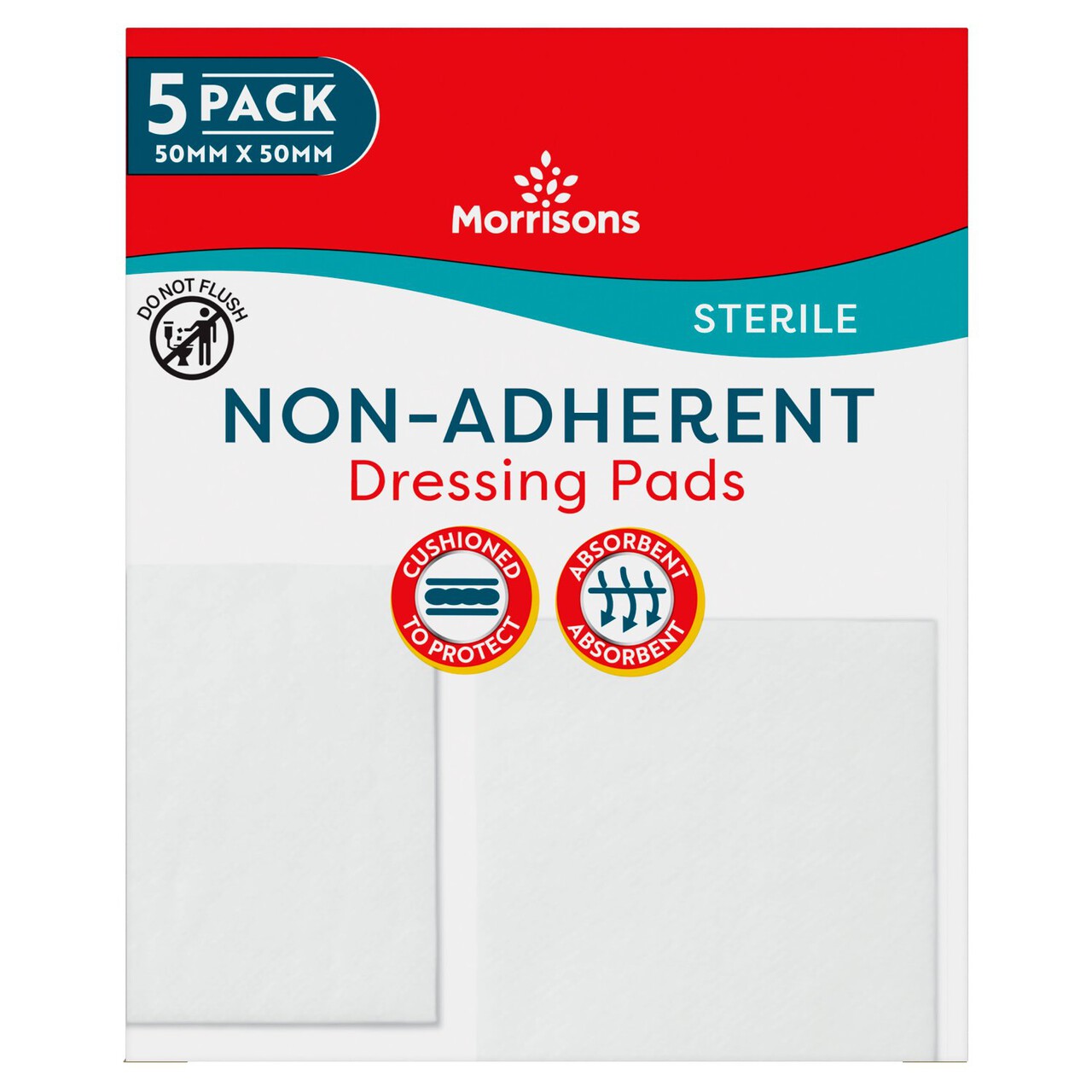 Morrisons Non-Adherent Dressing Pads - Morrisons Online Groceries & Offers