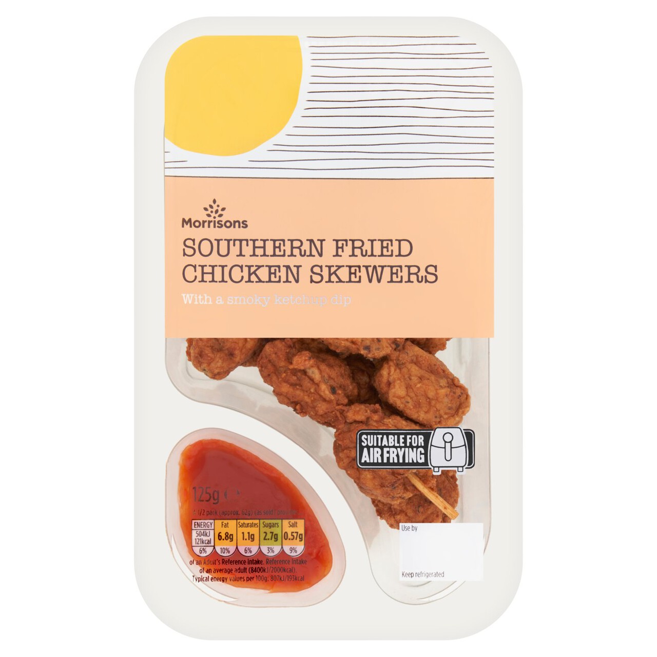Morrisons Southern Fried Chicken Skewers & Smoky Ketchup Dip ...