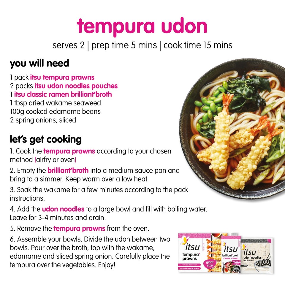 Itsu Udon Noodles 150g - Morrisons Online Groceries & Offers