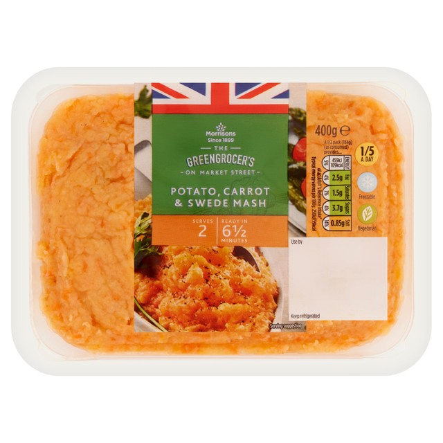 Morrisons Potato, Carrot & Swede Mash - Morrisons Online Groceries & Offers