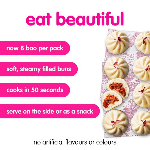 Itsu Hoisin Duck 8 Bao Buns - Morrisons Online Groceries & Offers