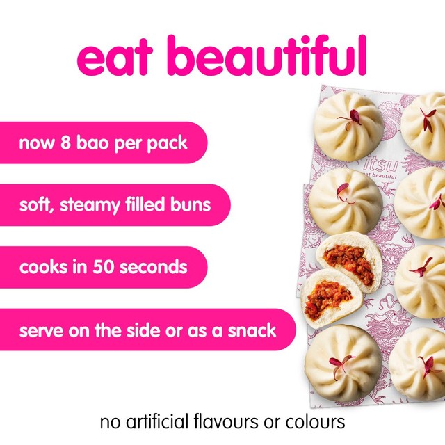 Itsu Hoisin Duck 8 Bao Buns - Morrisons Online Groceries & Offers
