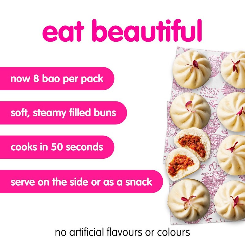 Itsu Hoisin Duck 8 Bao Buns - Morrisons Online Groceries & Offers
