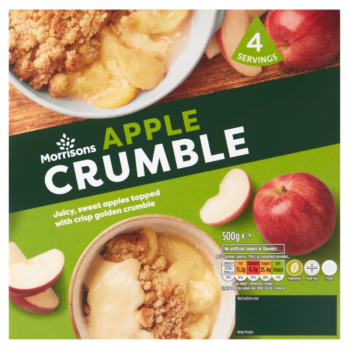 Morrisons Apple Crumble - Morrisons Online Groceries & Offers