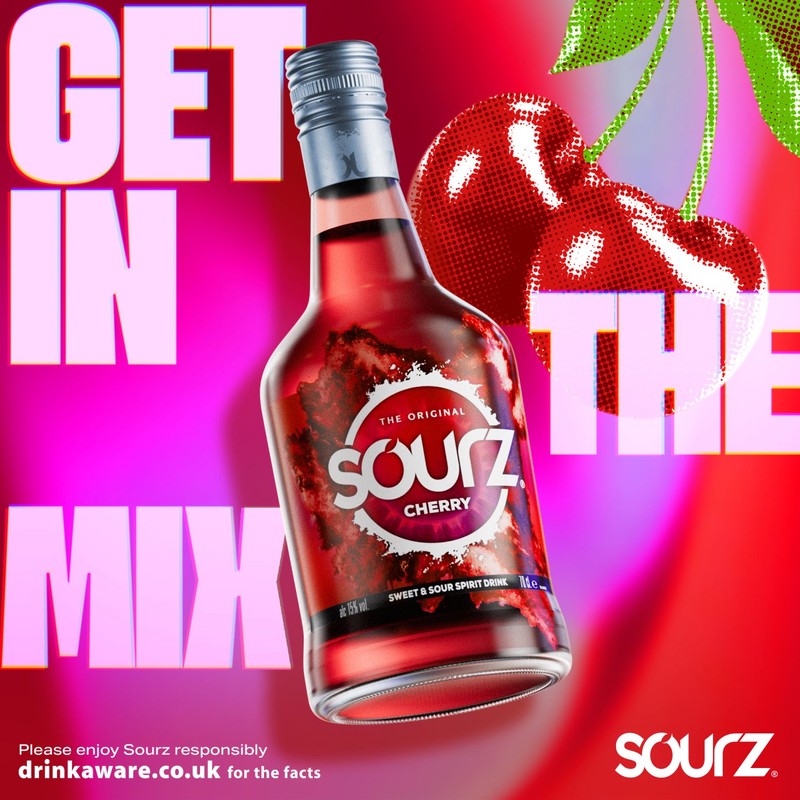 Sourz Cherry Liqueur - Morrisons Online Groceries & Offers