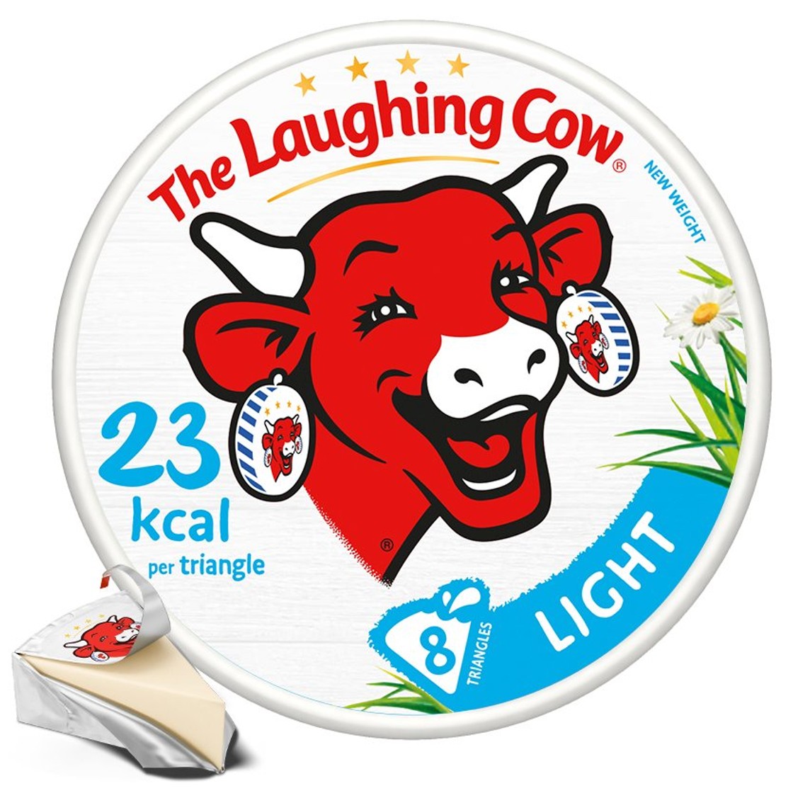 The Laughing Cow 8 Light Cheese Spread Triangles 120g - Morrisons ...