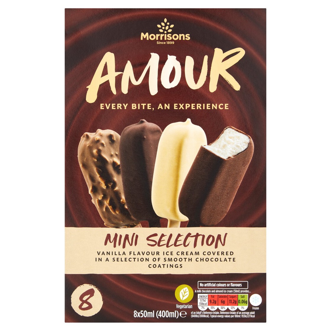 Morrisons Mini Selection Amour Ice Cream Sticks - Morrisons Online ...