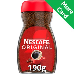 Nescafe Original Instant Coffee 190g - Morrisons Online Groceries & Offers