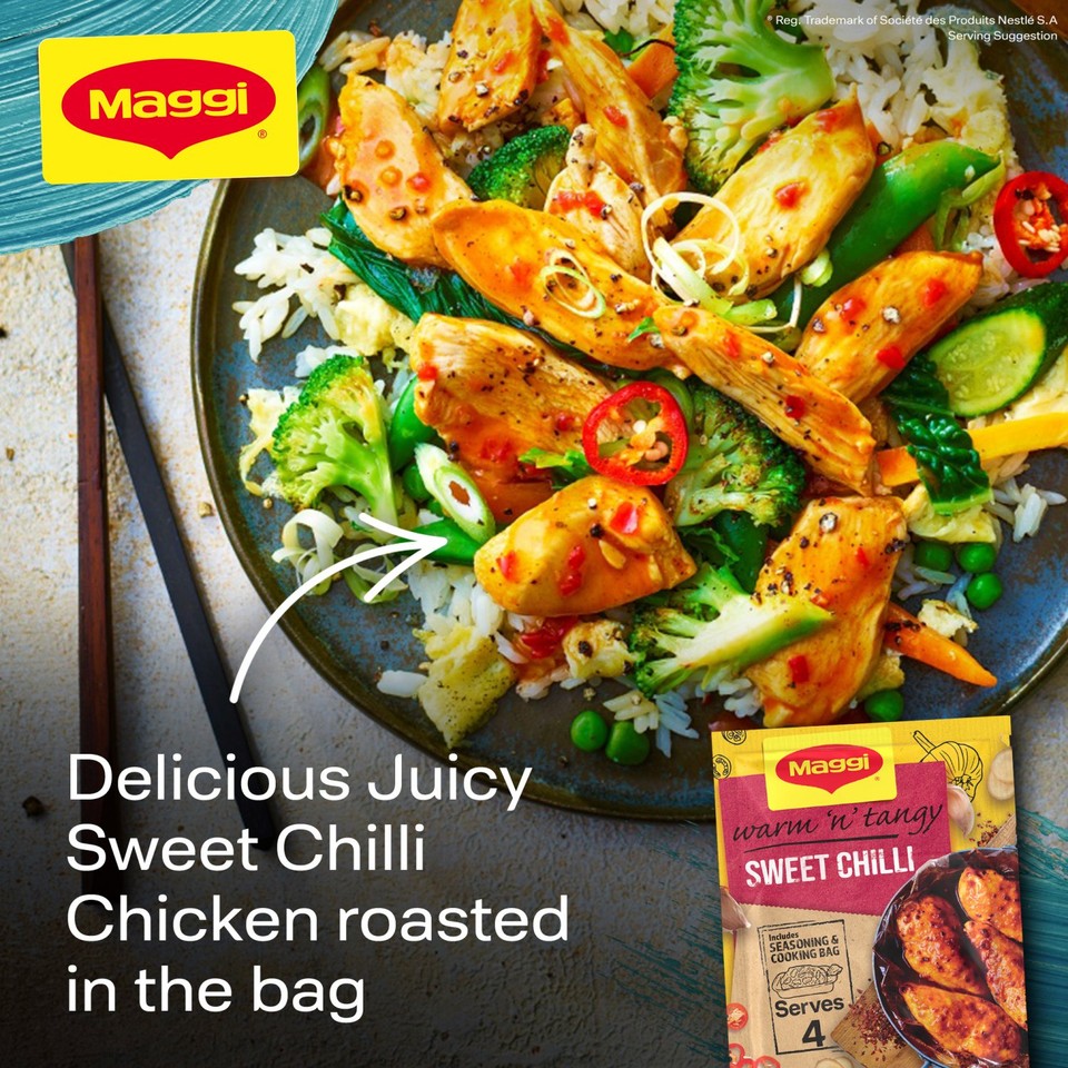 Maggi Juicy Sweet Chilli Halloumi Herb and Spice Seasoning Mix ...
