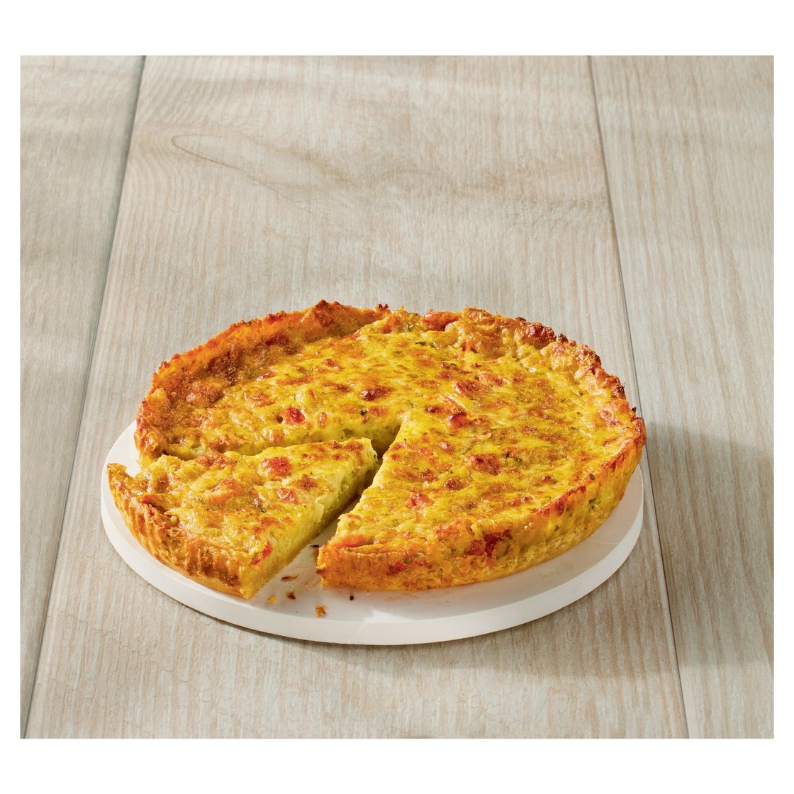 Morrisons Tomato, Pesto & Mozzarella Crustless Quiche 340g - Morrisons ...
