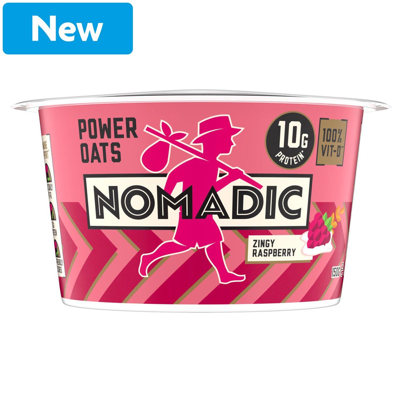 Nomadic Power Oats Yogurt Raspberry - Morrisons Online Groceries & Offers