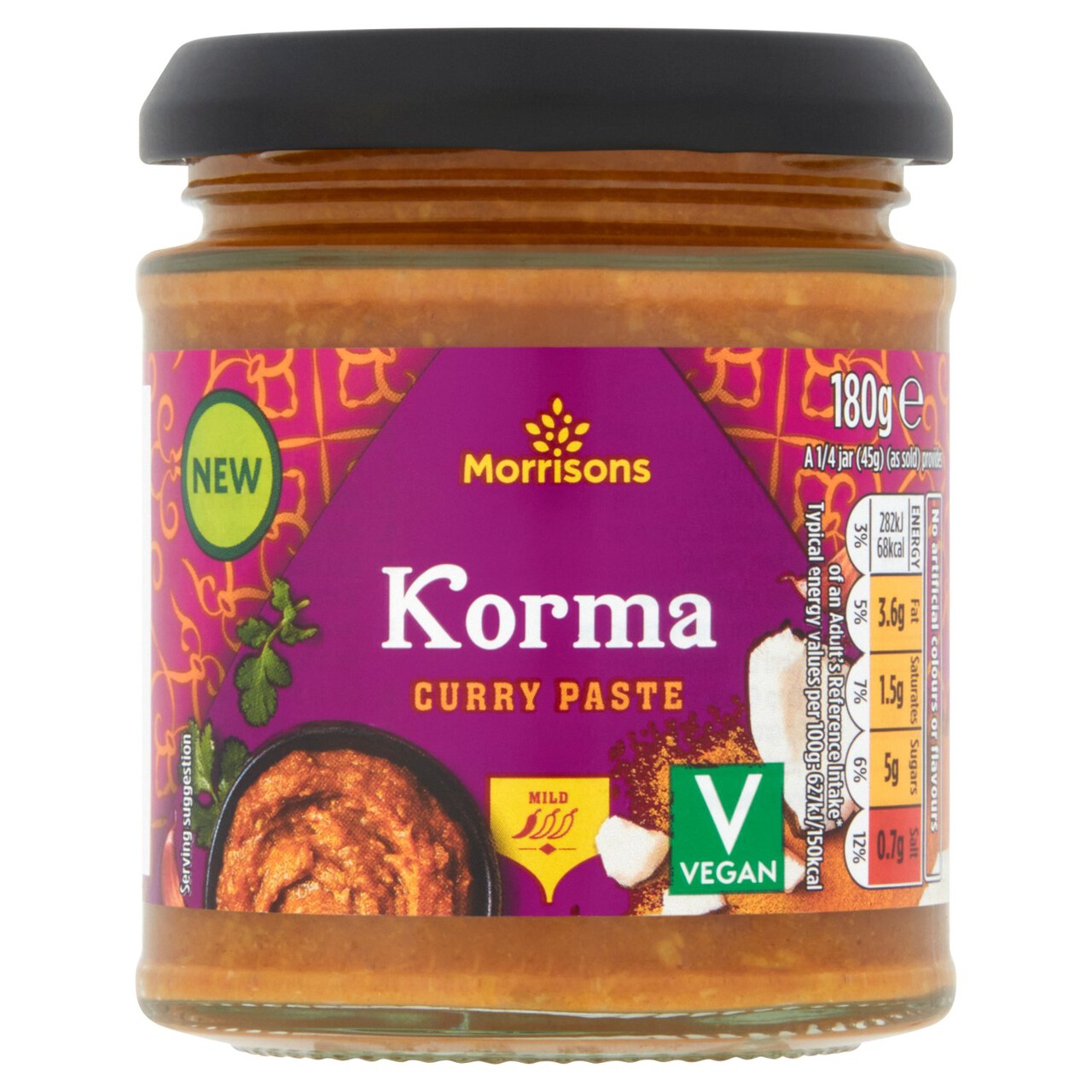 Morrisons Korma Curry Paste - Morrisons Online Groceries & Offers