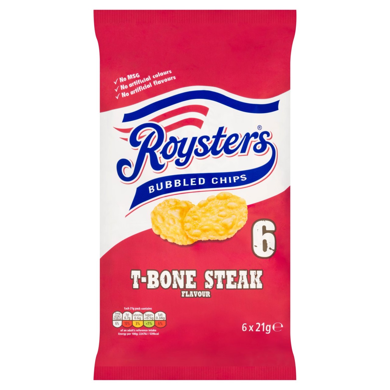 Roysters T-Bone Steak Multipack Crisps - Morrisons Online Groceries ...