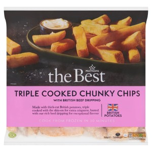 Morrisons The Best Triple Cooked Beef Dripping Chips - Morrisons Online ...