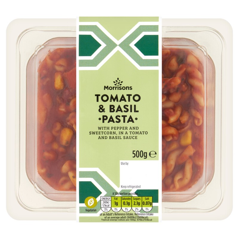 Morrisons Tomato & Basil Pasta - Morrisons Online Groceries & Offers