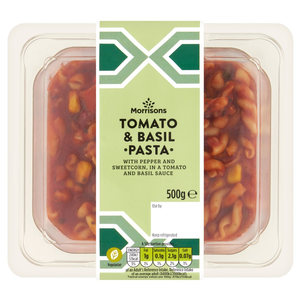 Morrisons Tomato & Basil Pasta - Morrisons Online Groceries & Offers
