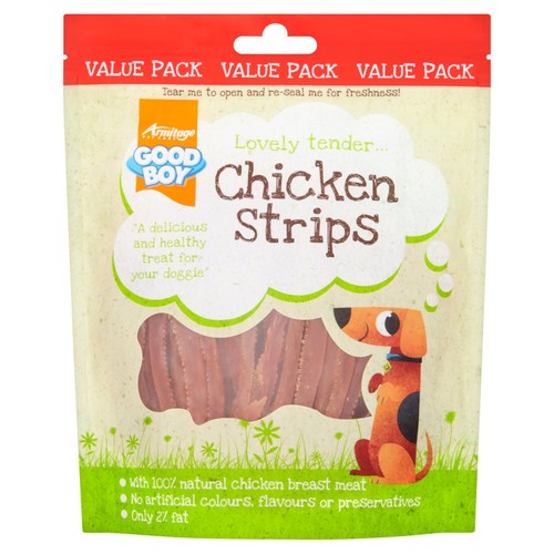 Good Boy Chicken Strips Dog Treats - Morrisons Online Groceries & Offers