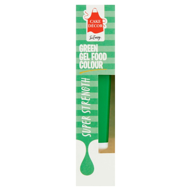 Cake Decor Green Colour Gel - Morrisons Online Groceries & Offers