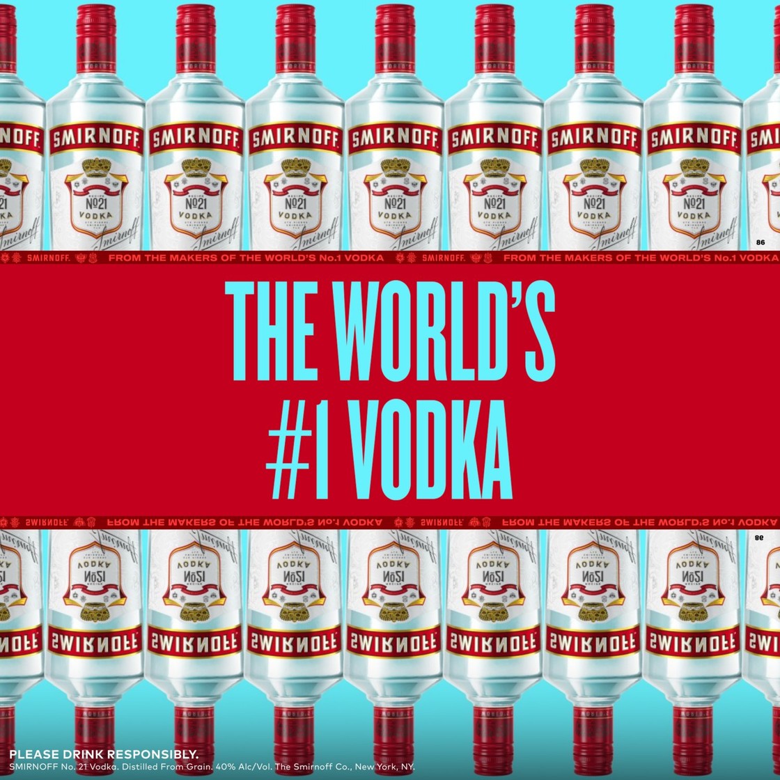 Smirnoff Red Label Vodka - Morrisons Online Groceries & Offers