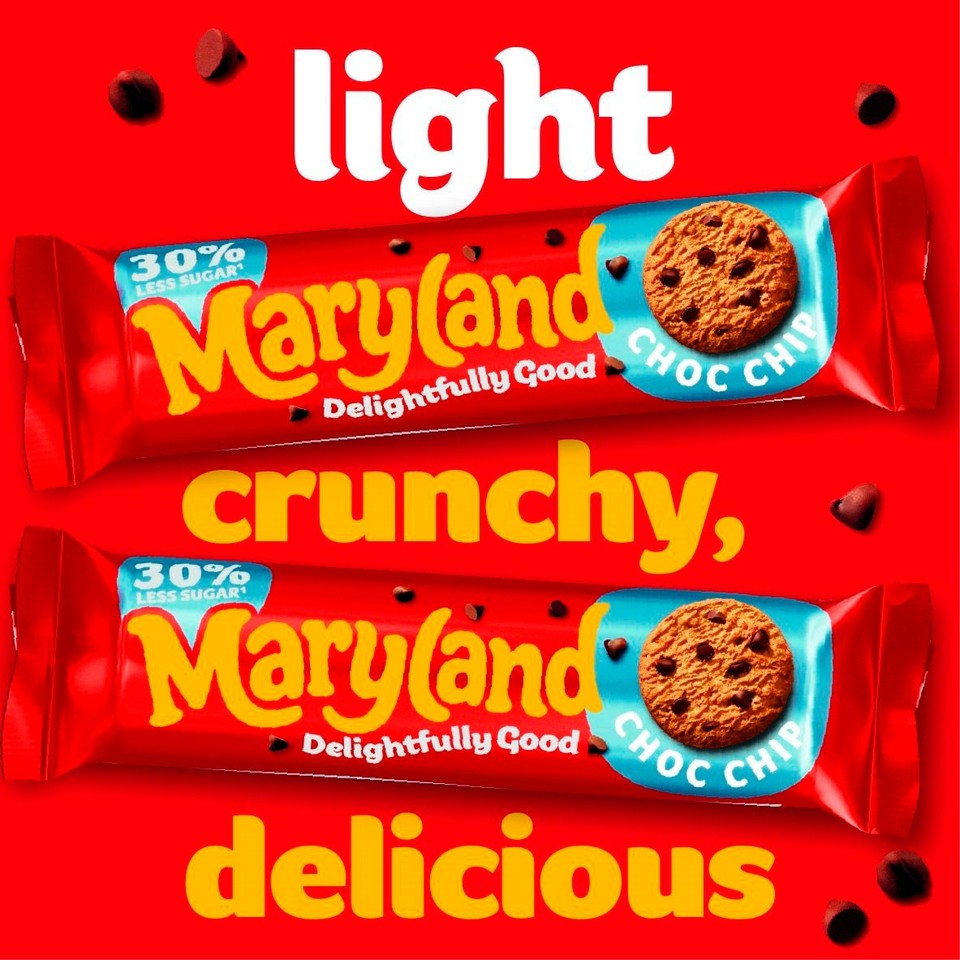 Maryland Cookies Delightfully Good Chocolate Chip 200g - Morrisons ...