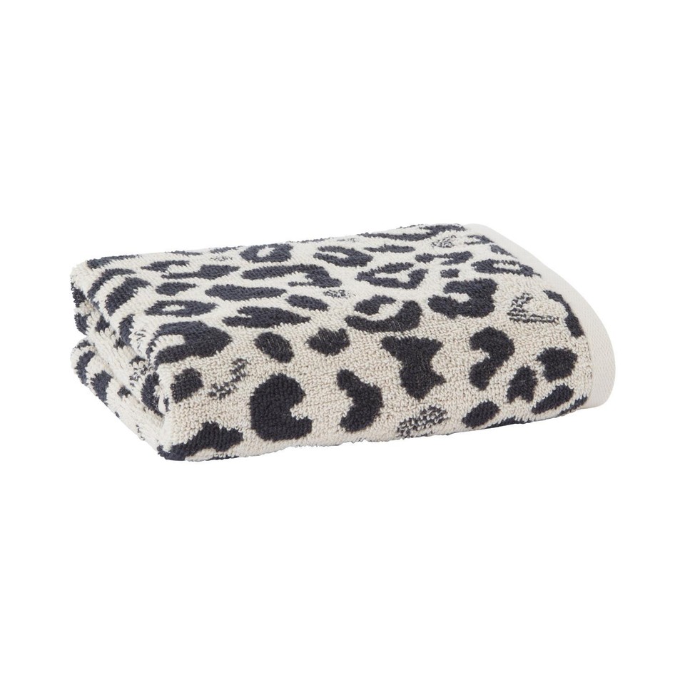 Nutmeg Home Leopard Hand Towel - Morrisons Online Groceries & Offers