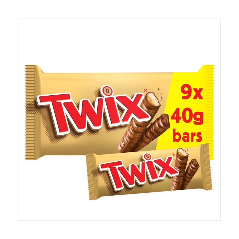 Twix Chocolate Biscuit Snack Size Twin Bars Multipack - Morrisons ...