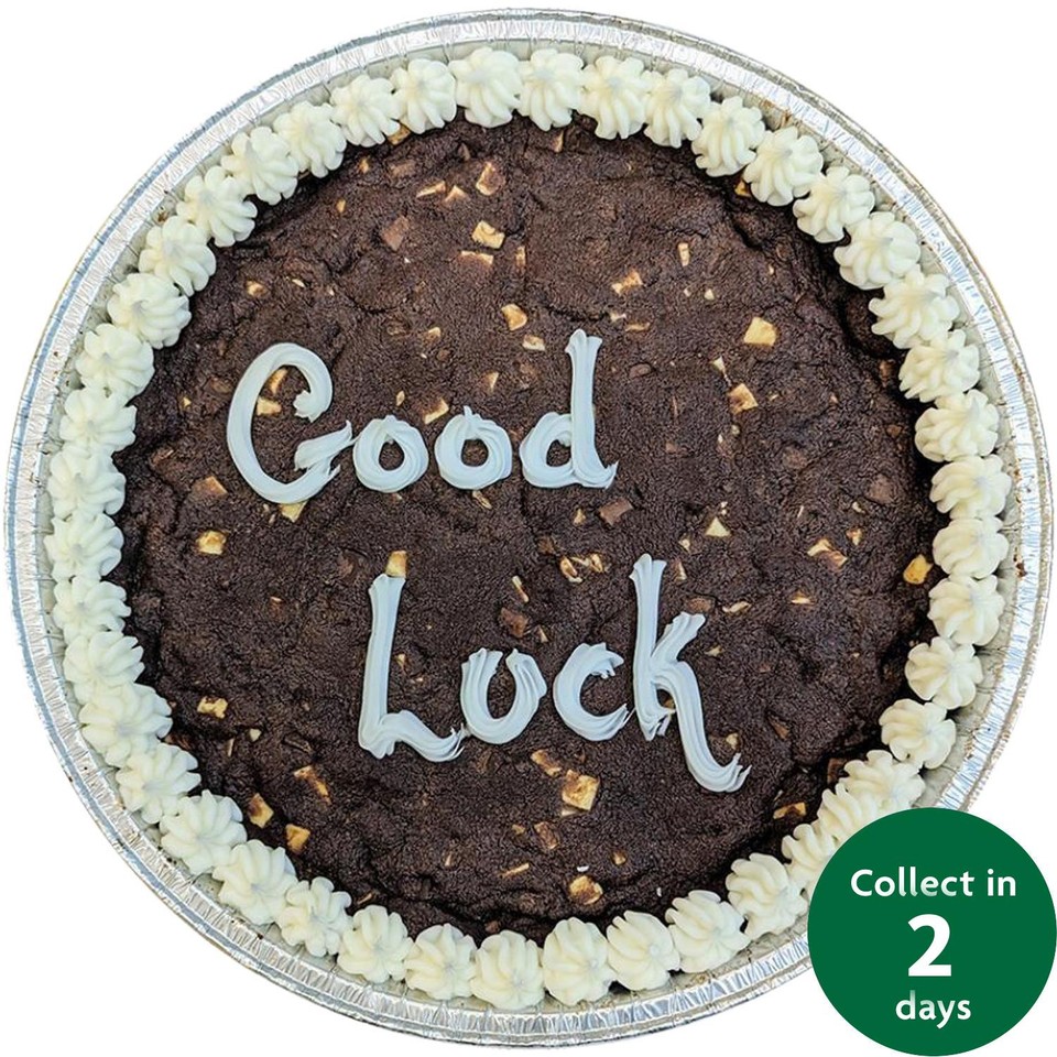 Giant 10" Chocolate Cookie Good Luck (Serves 10) FTO - Morrisons Online ...