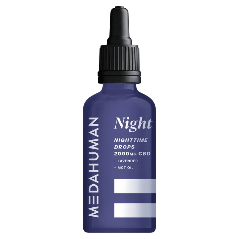 MEDAHUMAN Night Time CBD Drops - Morrisons Online Groceries & Offers