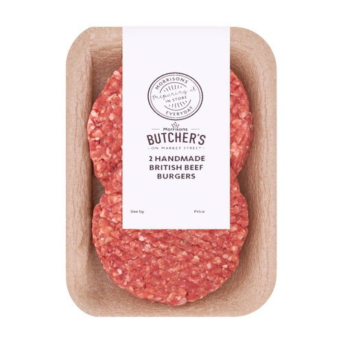 Market Street Butchers Hand Made Steak Burgers - Morrisons Online ...