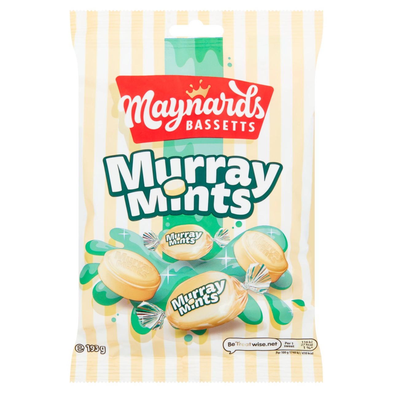 Maynards Bassetts Murray Mints Bag 193g - Morrisons Online Groceries ...