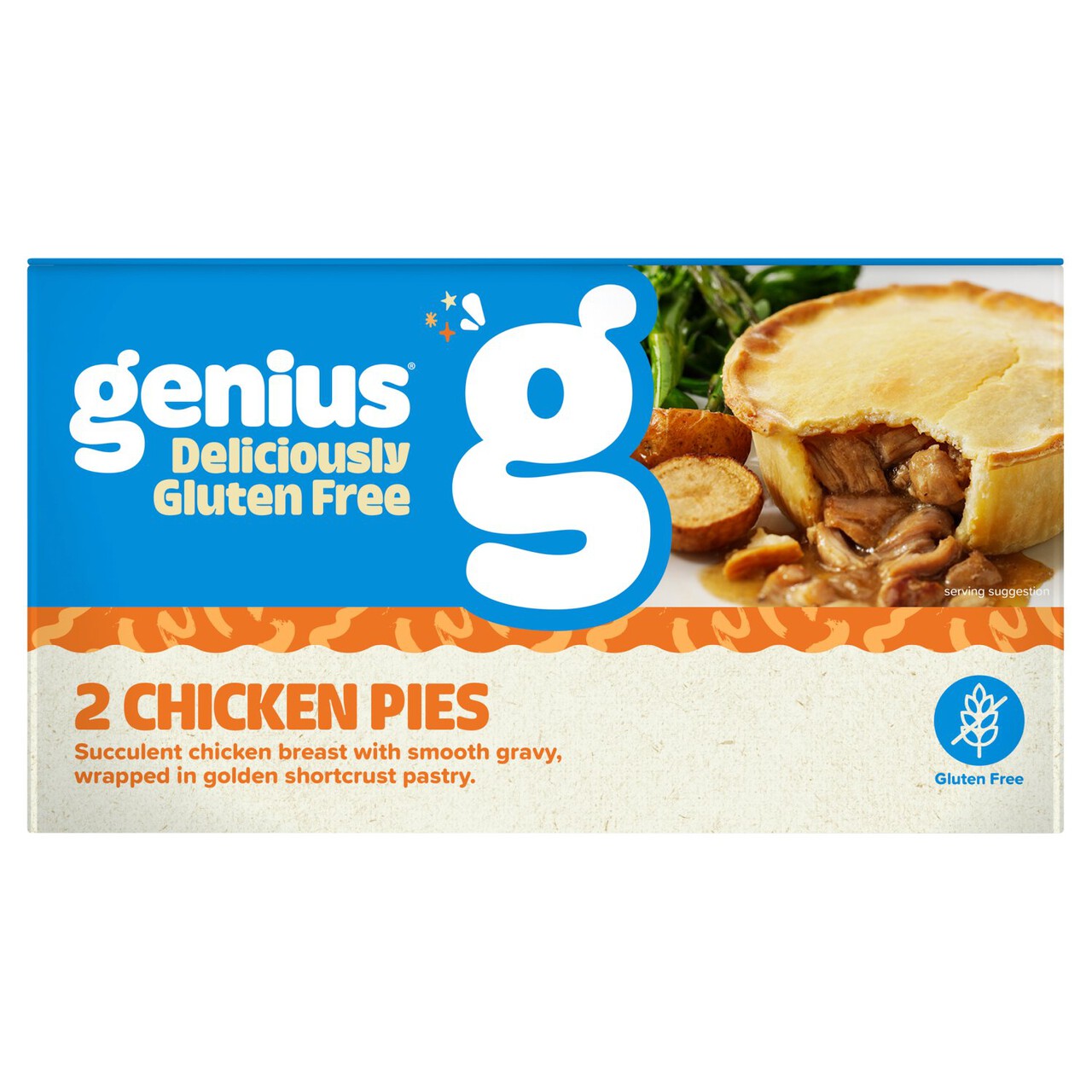 Genius Gluten Free Denby Dale Gluten Free Chicken Pie - Morrisons ...
