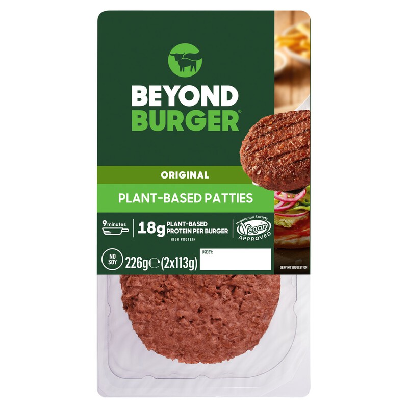 Beyond Burger Plant-Based Patties 2 x 113g - Morrisons Online Groceries ...