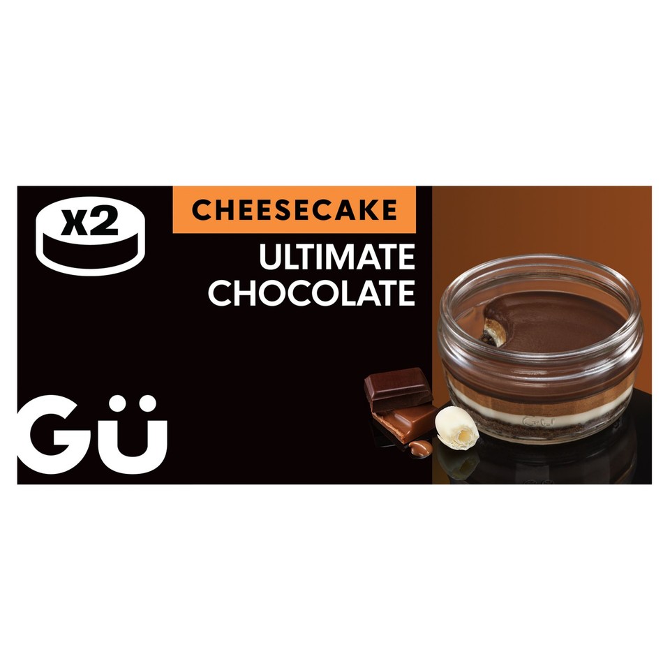 Gu Ultimate Chocolate Cheesecake Desserts - Morrisons Online Groceries ...