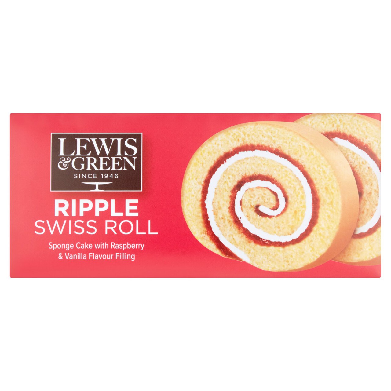 Lewis & Green Ripple Swiss Roll - Morrisons Online Groceries & Offers