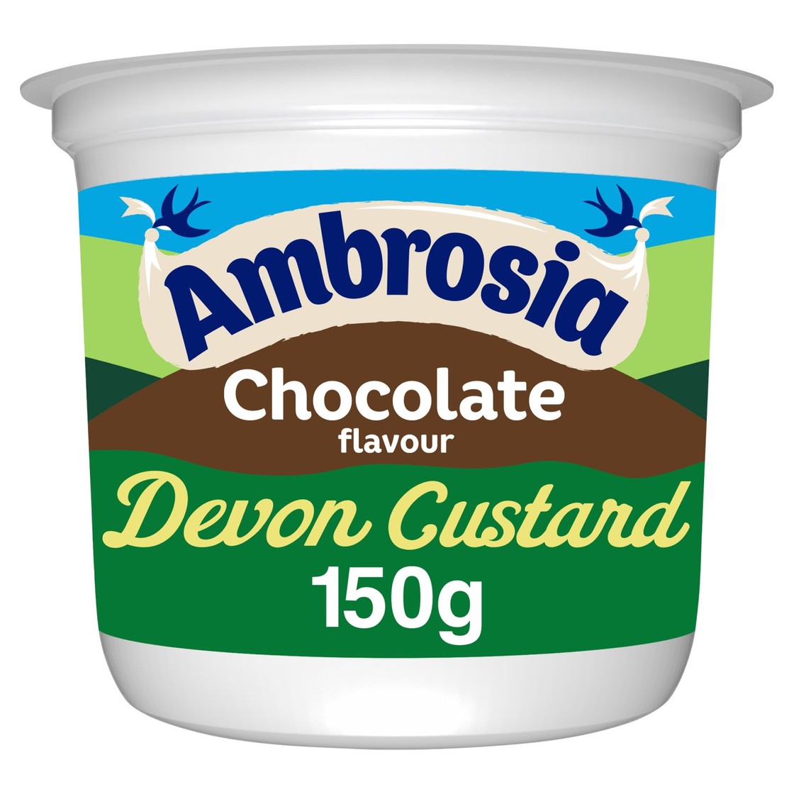 Ambrosia Chocolate Custard Dessert Snack Pot 150g - Morrisons Online ...