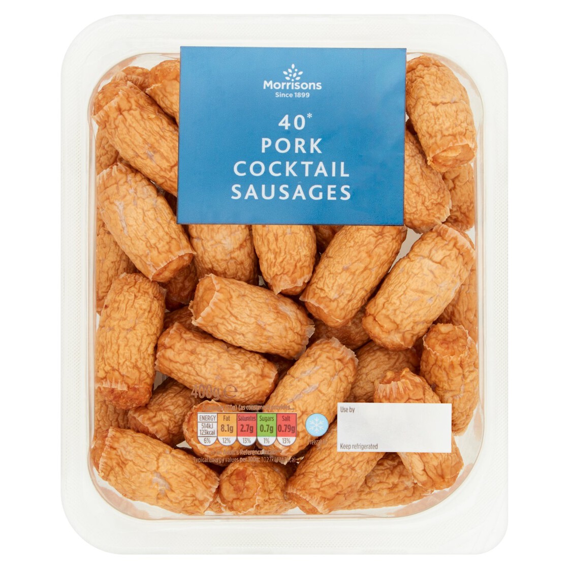 Morrisons Pork Cocktail Sausages 40 Pack - Morrisons Online Groceries ...