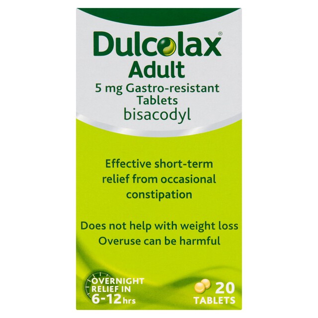 Dulcolax Adult Constipation Relief Laxative - Morrisons Online ...