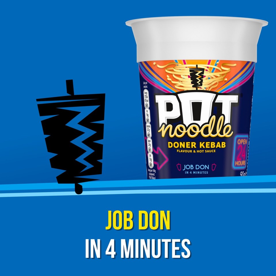 Pot Noodle Doner Kebab - Morrisons Online Groceries & Offers