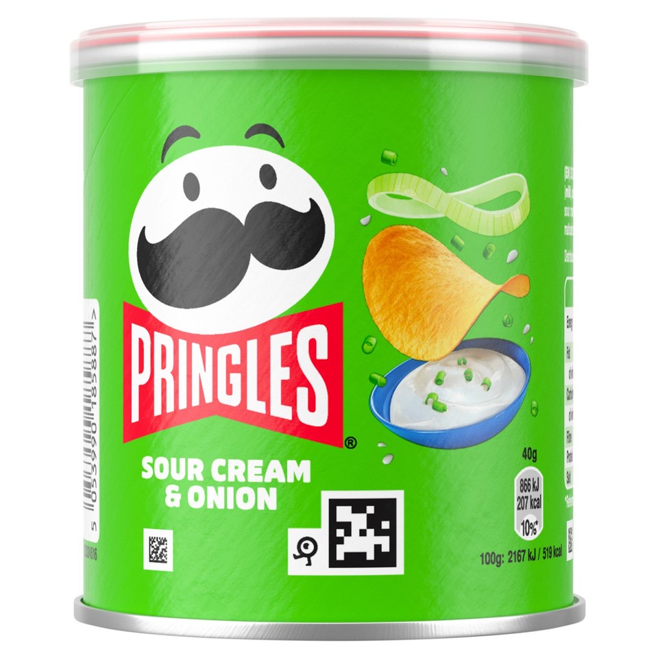 Pringles Sour Cream & Onion - Morrisons Online Groceries & Offers