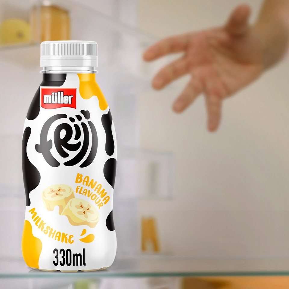 Muller Frijj Banana Milkshake - Morrisons Online Groceries & Offers