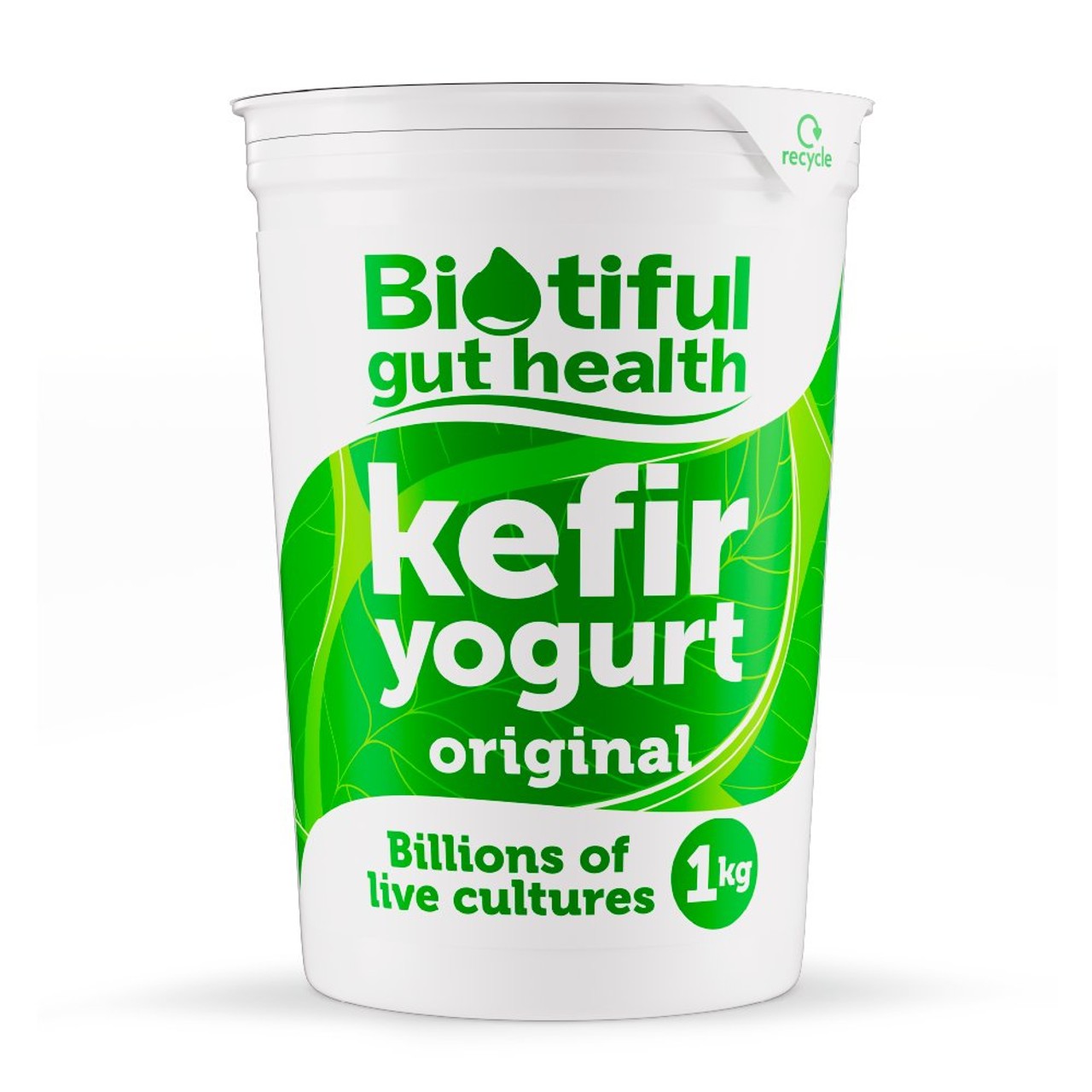 Biotiful Gut Health Kefir Natural Yogurt Original 1kg - Morrisons ...