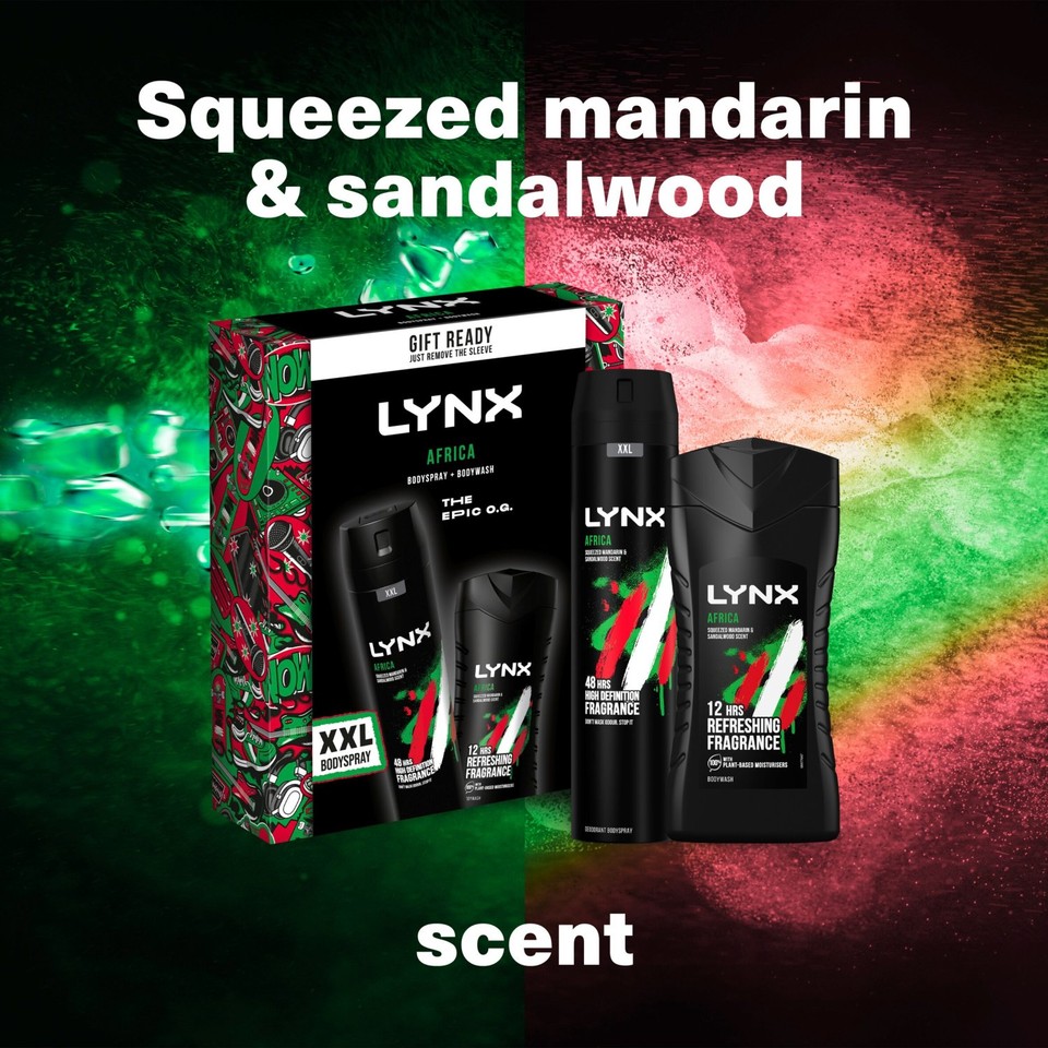 Lynx Xl Africa Duo Gift Set - Morrisons Online Groceries & Offers