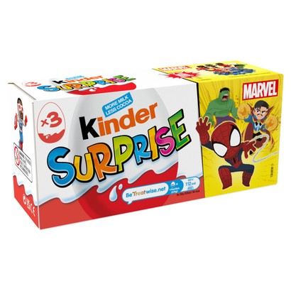 Kinder Surprise Milk Chocolate 3 Egg Multipack - Morrisons Online ...