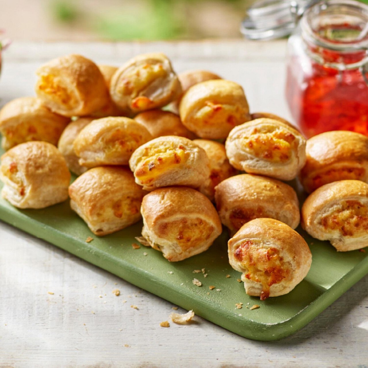 Morrisons 18 Mini Cheese & Onion Rolls - Morrisons Online Groceries ...