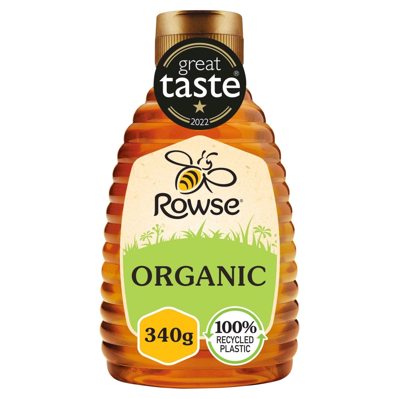 Rowse Organic Honey 340g - Morrisons Online Groceries & Offers
