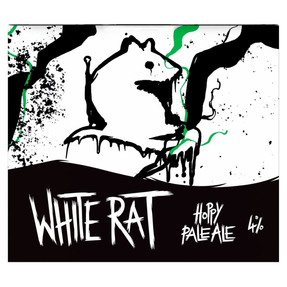 White Rat Hoppy Pale Ale 4 x 330m - Morrisons Online Groceries & Offers