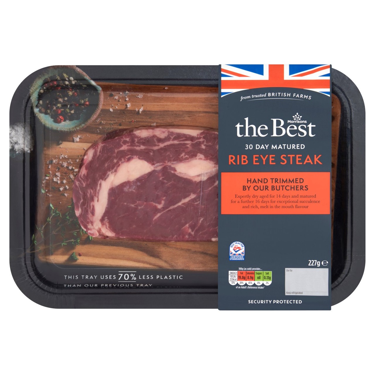 Morrisons The Best Rib Eye Steak 227g - Morrisons Online Groceries & Offers