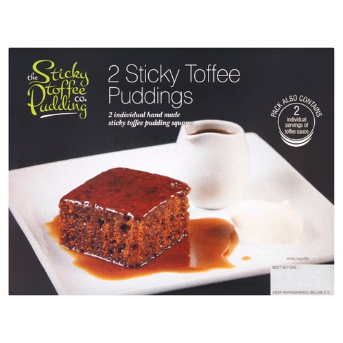 The Sticky Toffee Pudding Co. Sticky Toffee Puddings - Morrisons Online ...