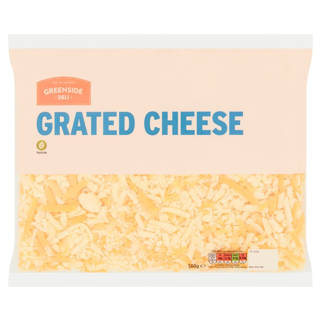 Greenside Grated Mix Cheese - Morrisons Online Groceries & Offers